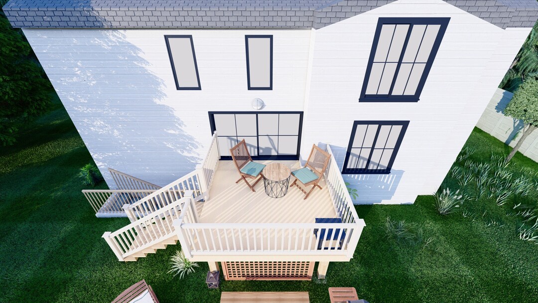 Permit and Design Drawing for Deck - Etsy