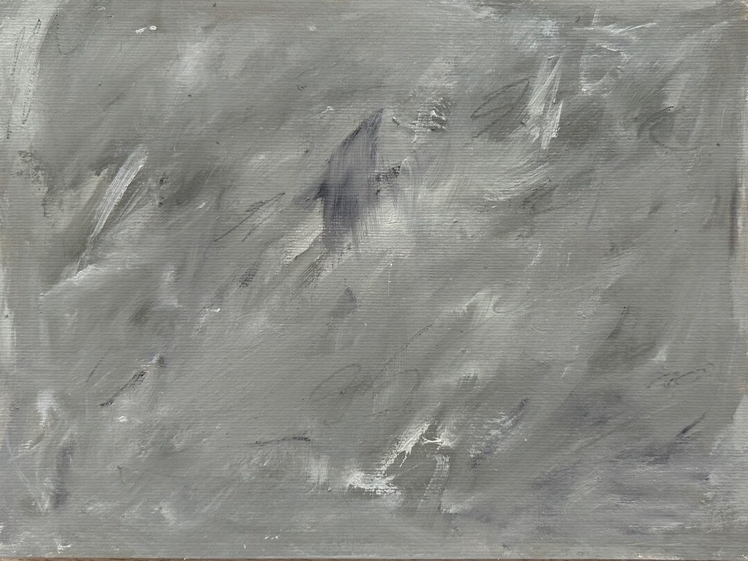 Grey Oil Painting,original Painting,abstract Painting,art for Home ...