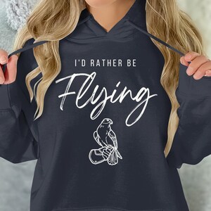 Falconry Hoodie or T-shirt Gift, Falconer Present, Funny Graphic Shirt ...