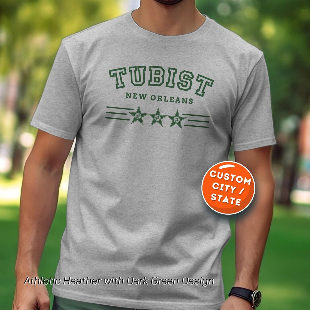 Custom Tuba Player Shirt, Personalized Gift for Tubist, On-trend ...
