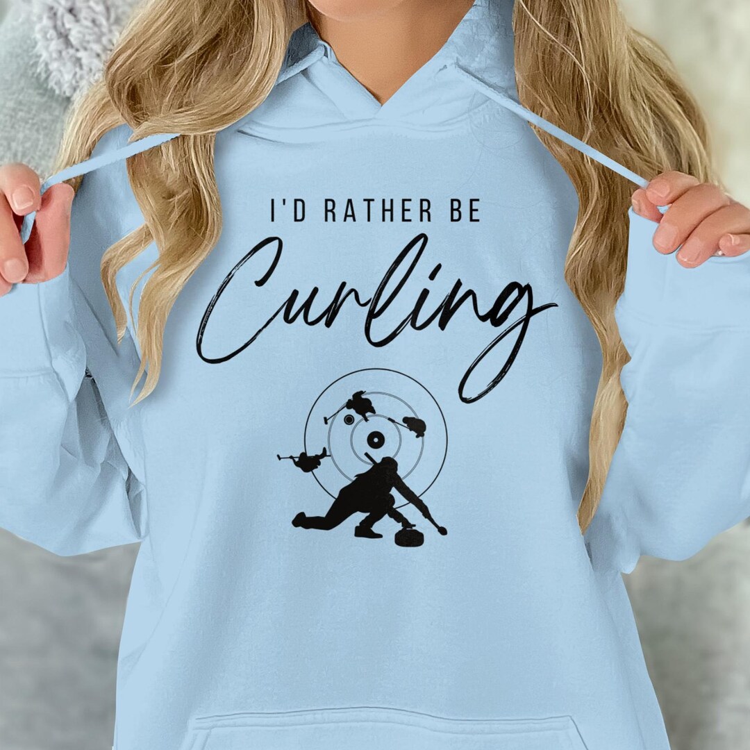 Curling Sport Shirt Gift, Curling Fan Hoodie, Curling Lover Hoodie ...