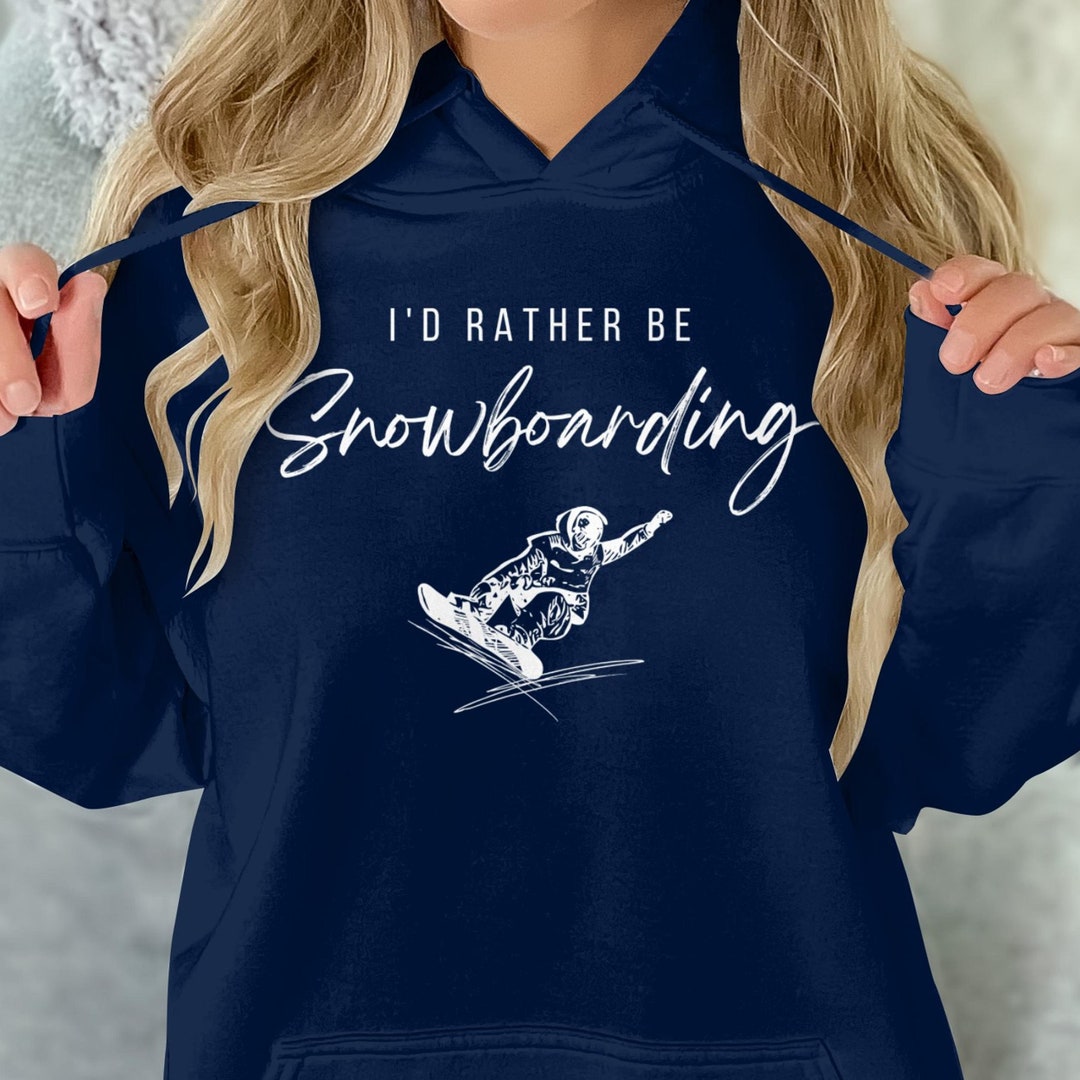 Snowboarding Hoodie T-shirt Gift, Snowboarder Hoodie, Snowboarding ...