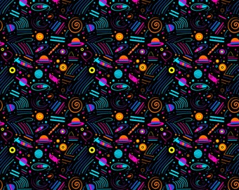 10 Abstract Space Designs Seamless Pattern Digital Download! - Etsy
