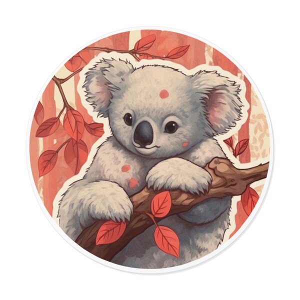 Koala Sticker - Etsy