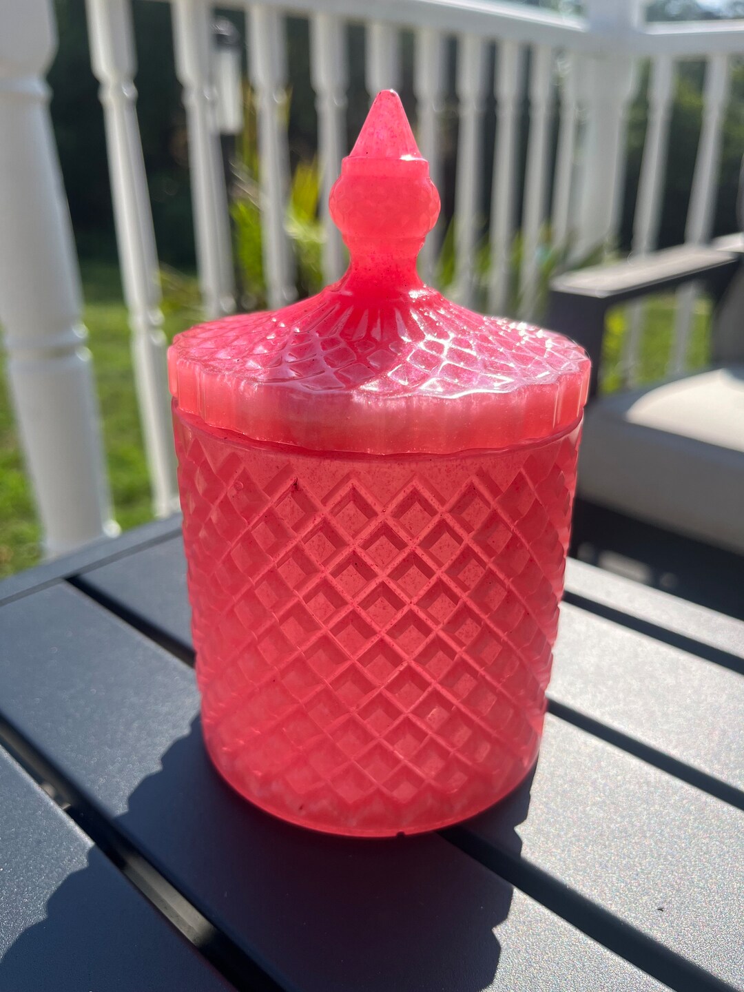 Barbie Pink Vanity Jar - Etsy