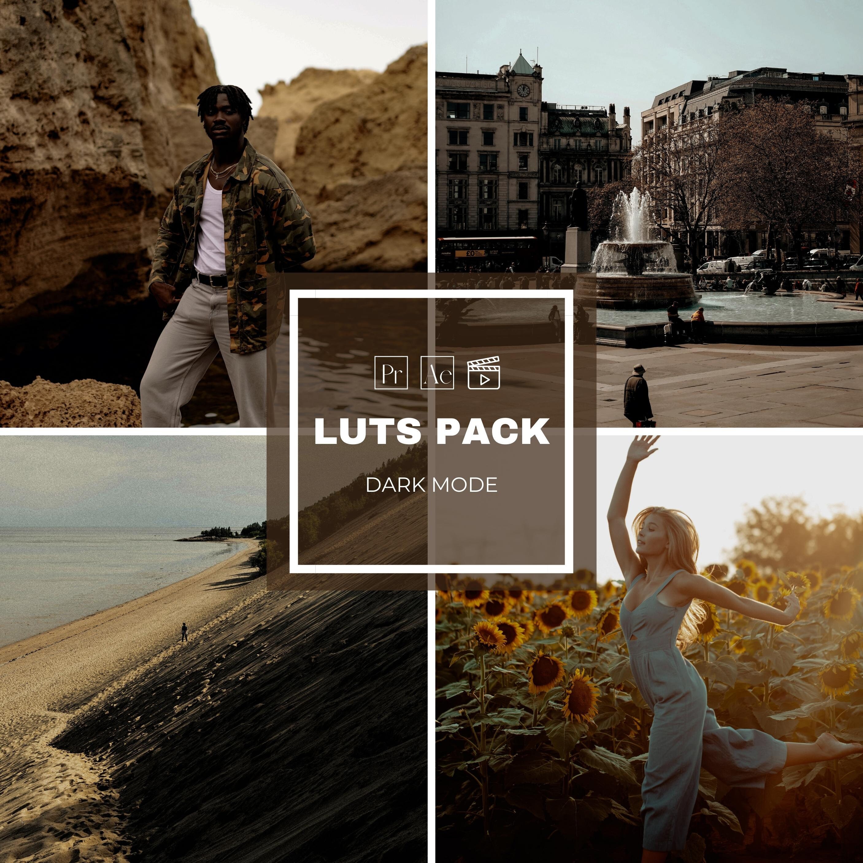 10 Dark Mode Luts Pack Video Luts, Final Cut Pro Luts, Film Luts, Luts ...