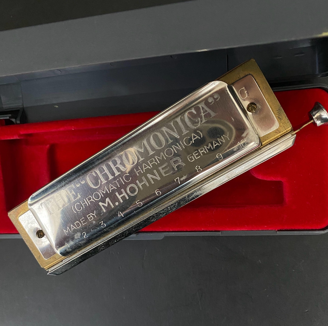 W0803 Vintage M.hoher "the Chromonica" Harmonica Germany / G Musical ...