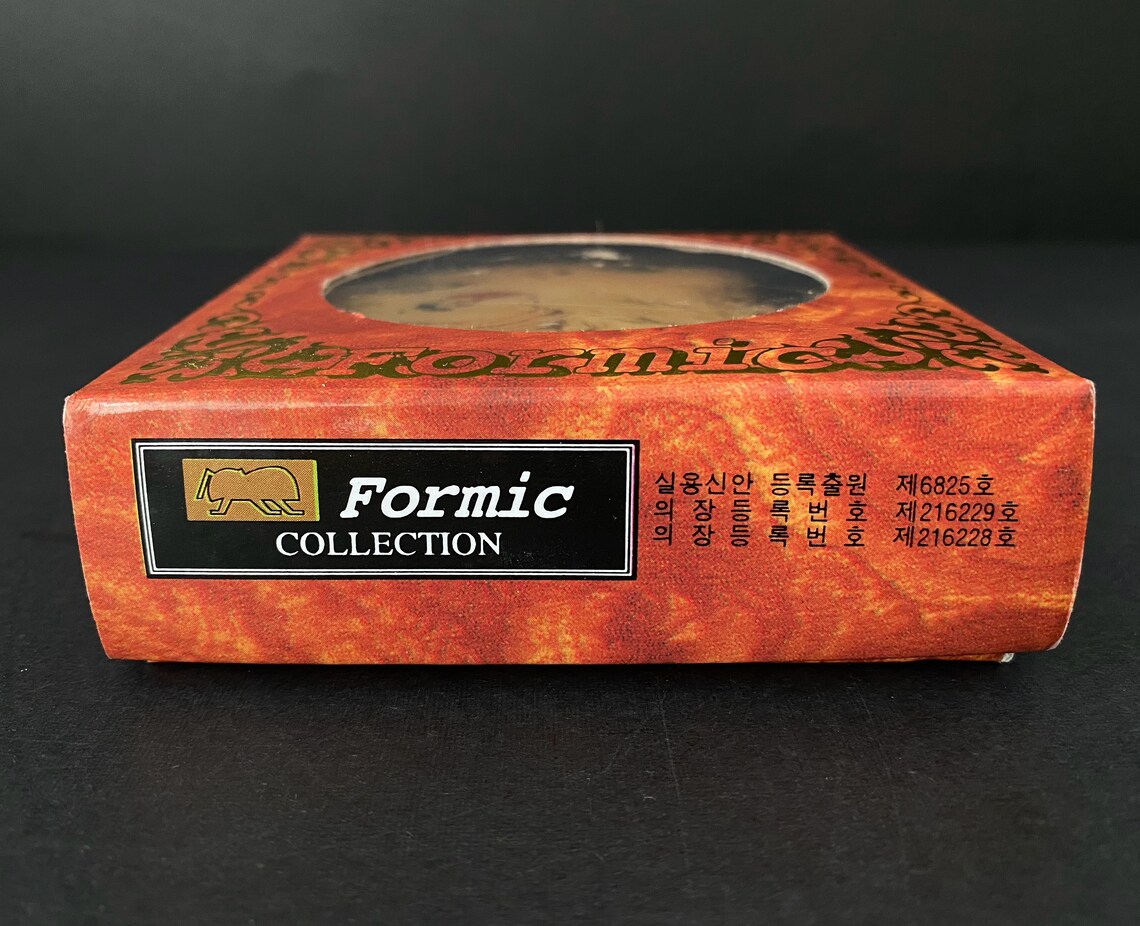 W0163 Vintage Formic Collection Set of 4 in Box / Formica Round Casters ...