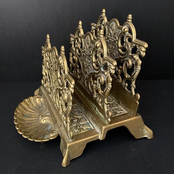 Brass Letter Holder - Etsy