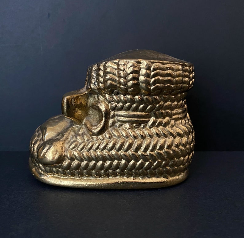 W0151 Vintage Leonard Baby Coin Bank /solid Brass Coin Bank - Etsy