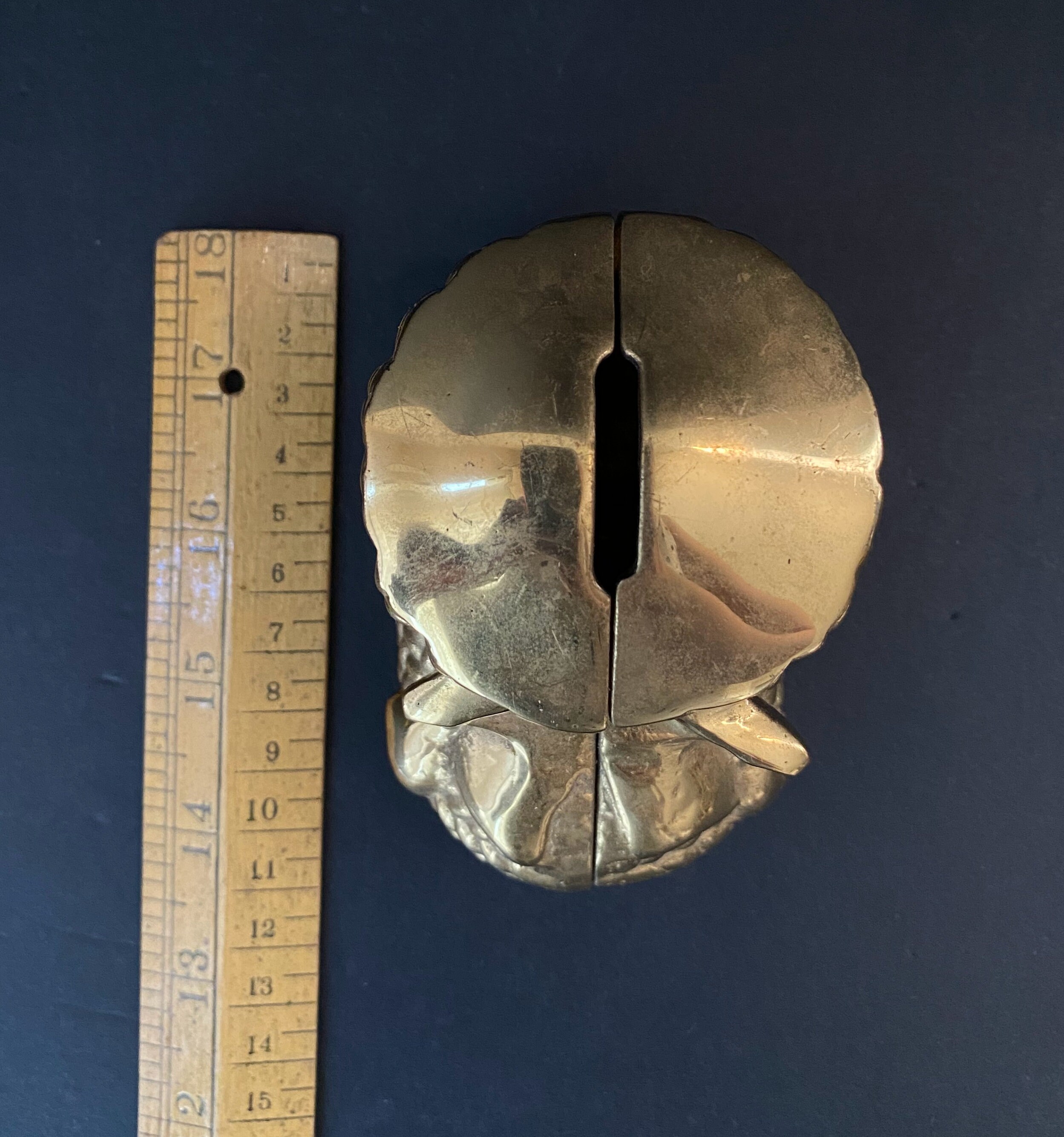 W0151 Vintage Leonard Baby Coin Bank /solid Brass Coin Bank - Etsy