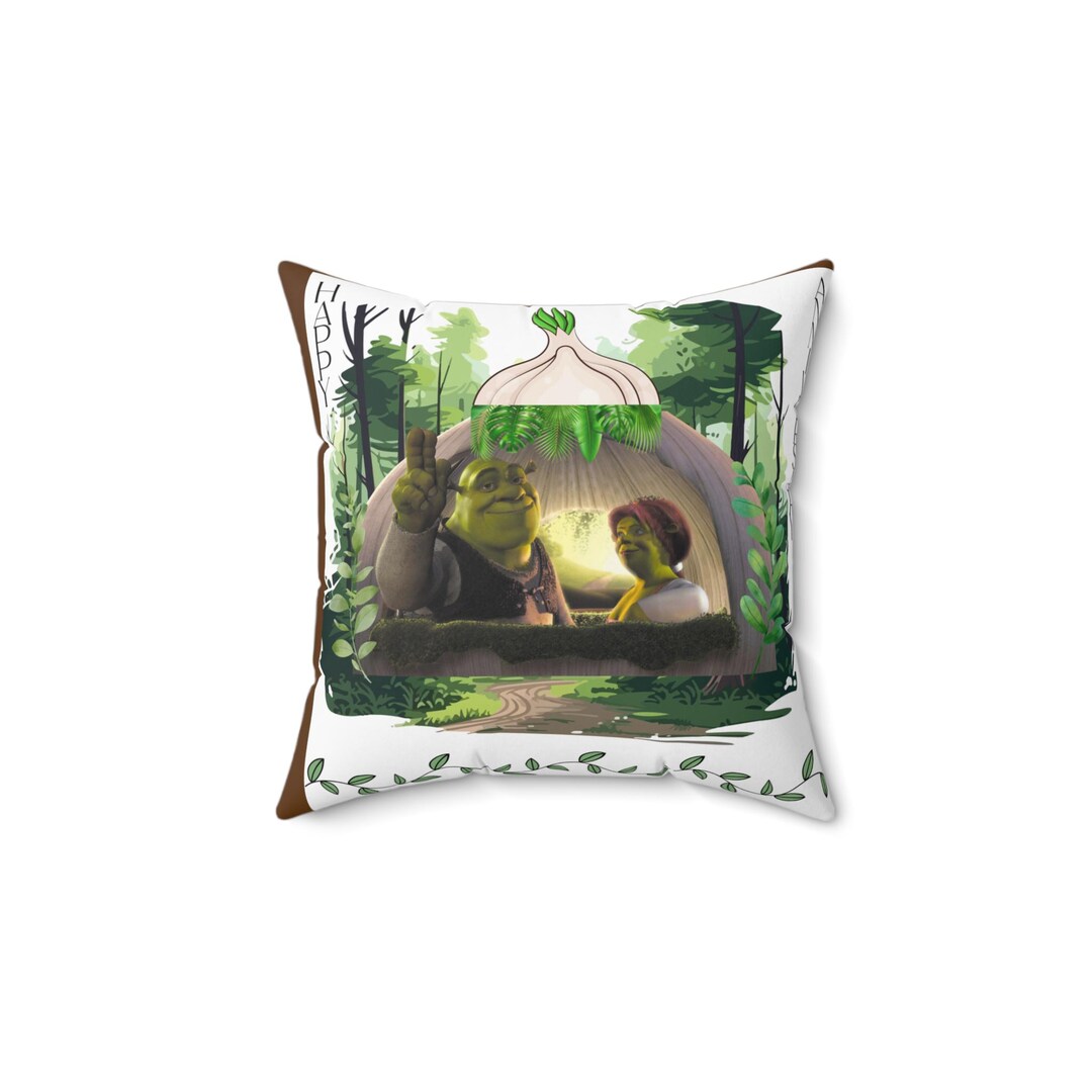 Shrek and Fiona Pillow, Shrek, Fiona, Shrek Pillow, True Love Pillow ...