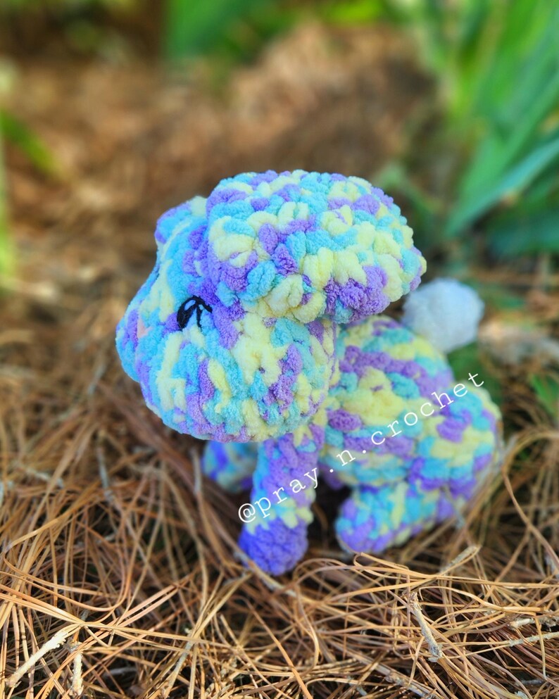 Bunny Crochet Pattern, Little Bunny Lulu, Beginner Amigurumi (PDF) - Etsy