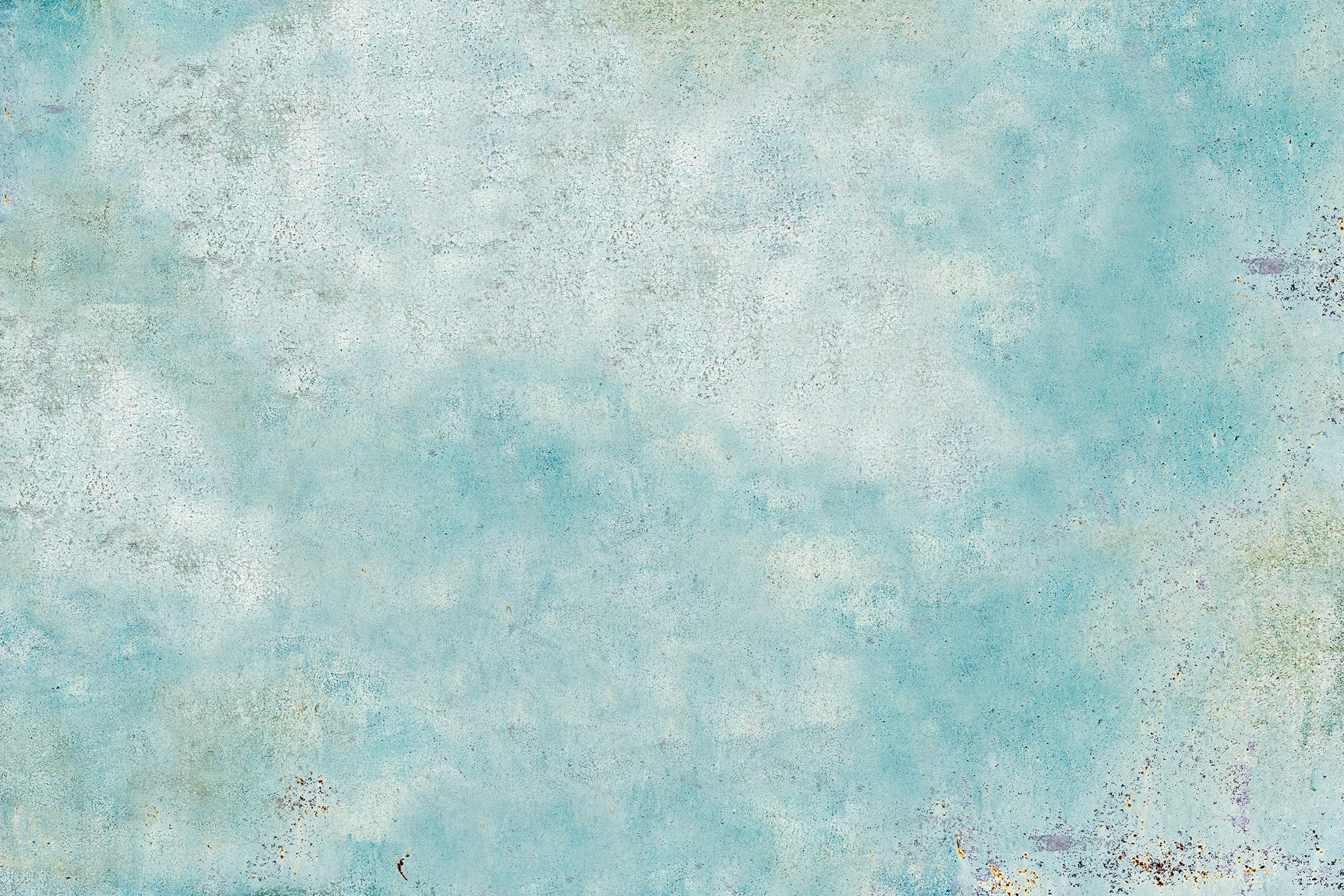 Aged Turquoise Abstract Art Mural Wallpaper, Peel & Stick, Self ...