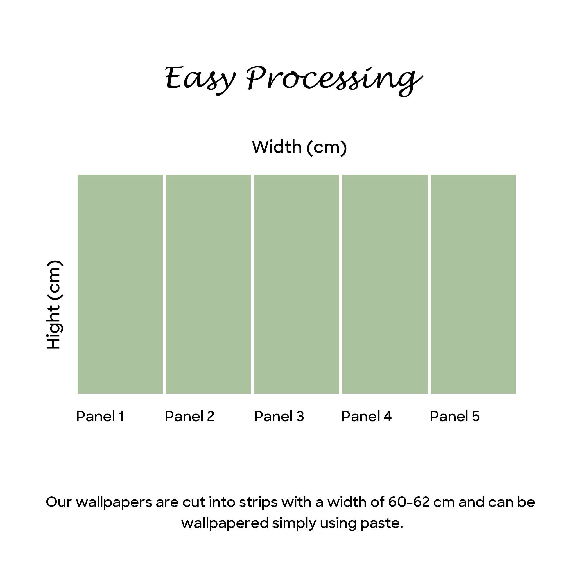 Olive Groves Whisper Wallpaper Mural, Peel & Stick, Self Adhesive Wall ...