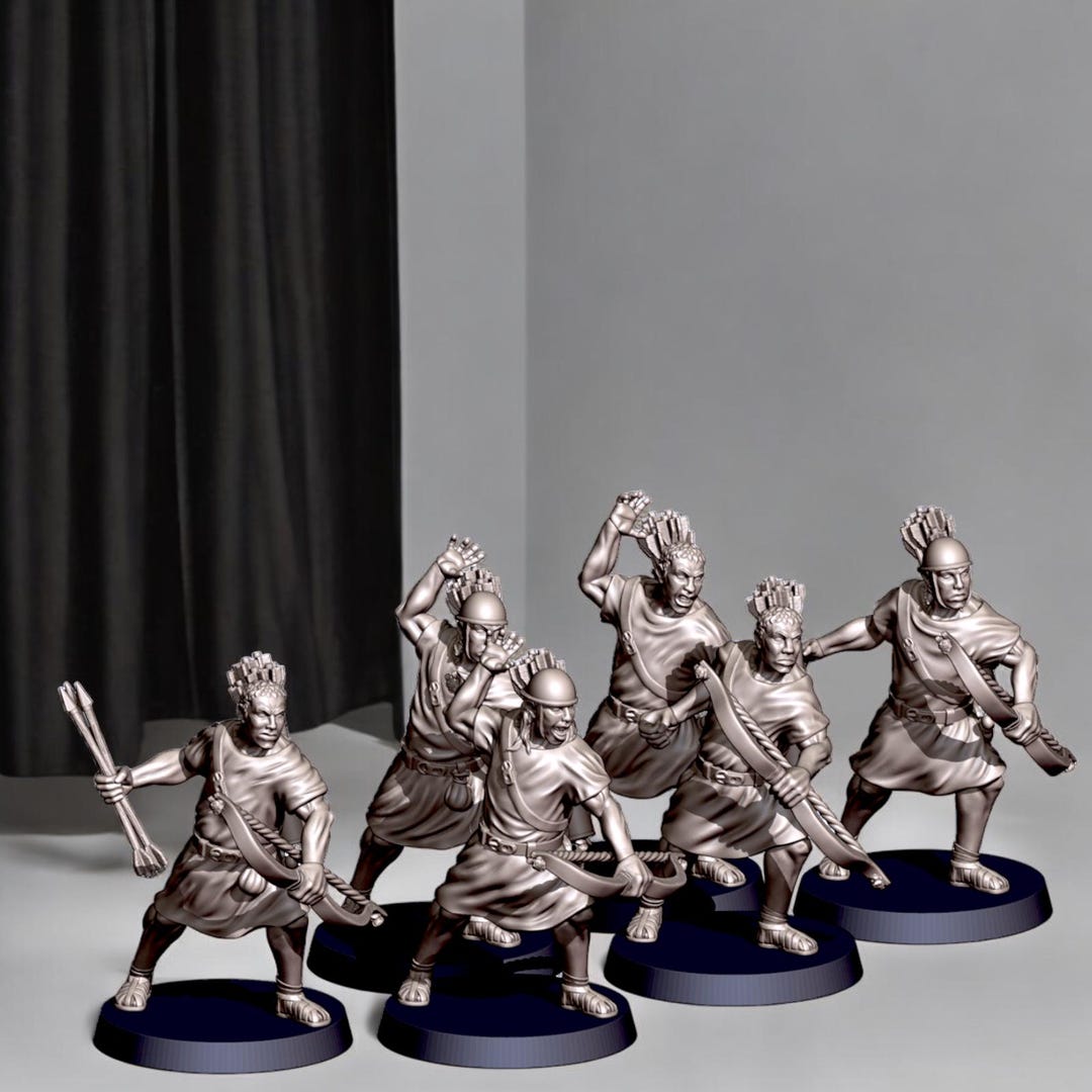 Sagittarii Archers X6: 28mm Ancient Roman Wargame and Diorama ...