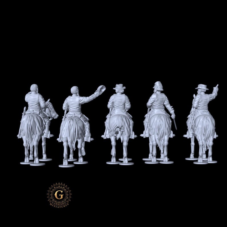 Union High Command X5: 28mm Civil War Wargame & Display Miniatures - Etsy