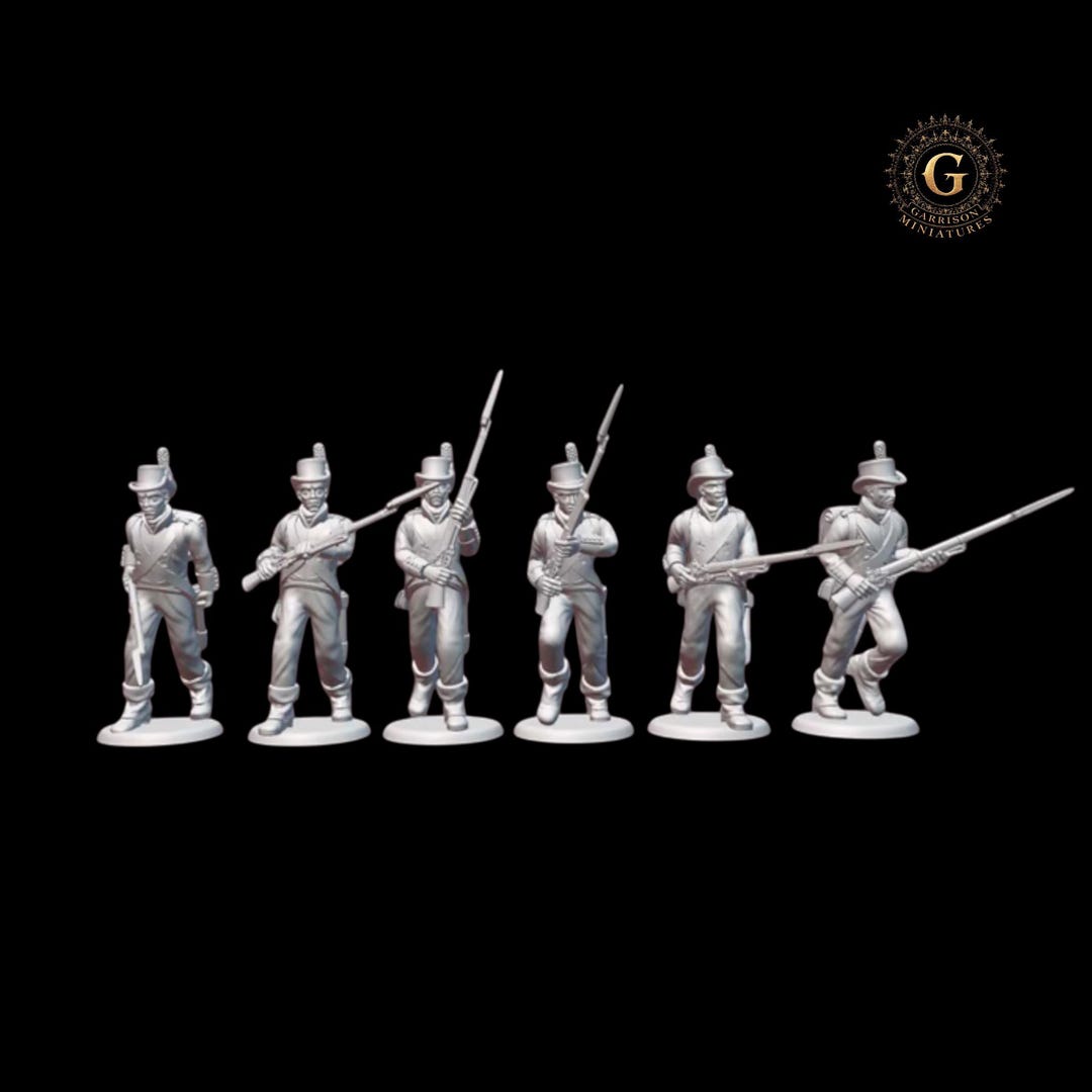 Spanish Infantry Chistera Hats Charging, 28mm Napoleonic Wargame ...
