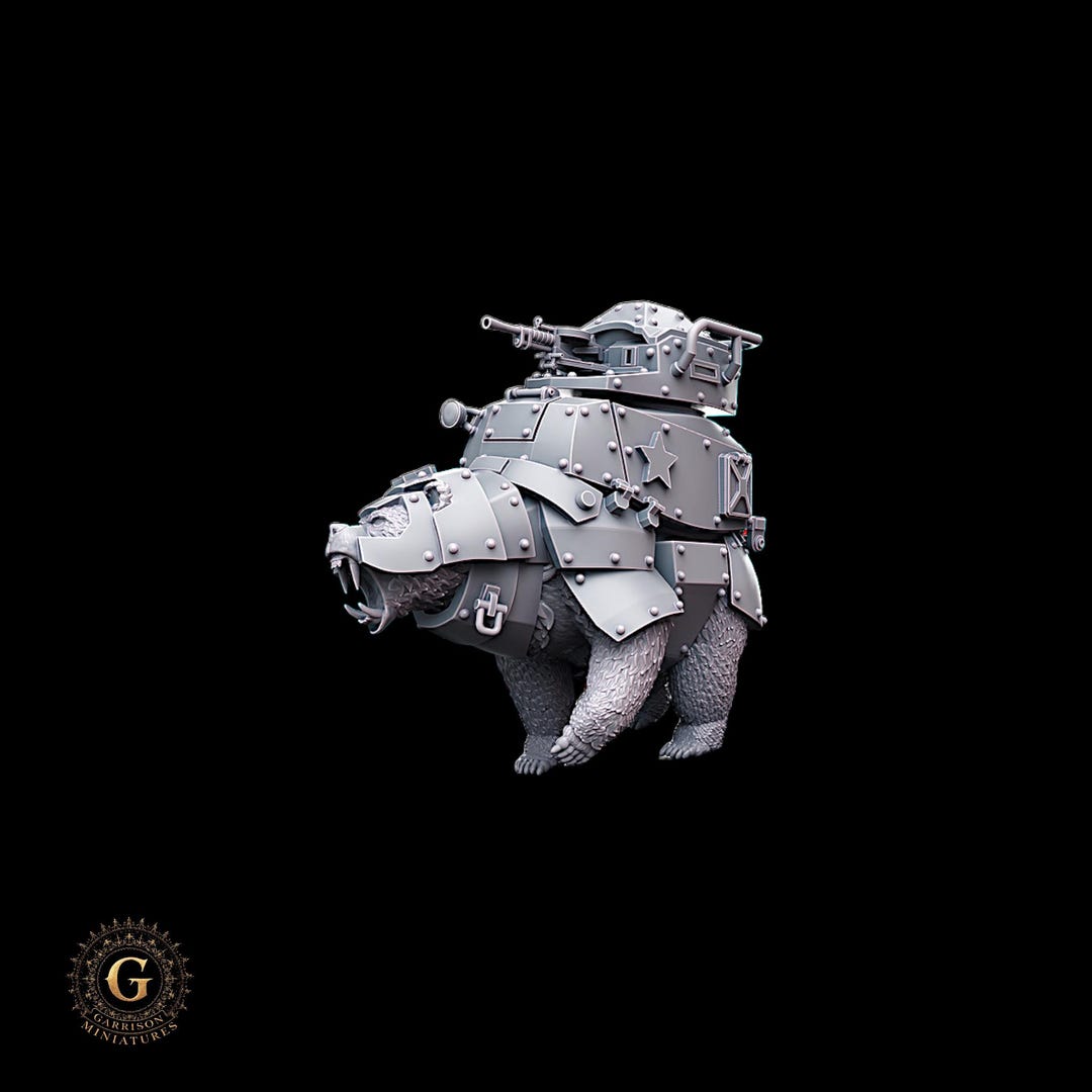 Russian Armored Assault Bear B: 28mm Konflikt '47 Weird War Etc ...