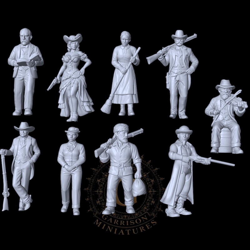 Ho Scale Diorama Figures - Etsy