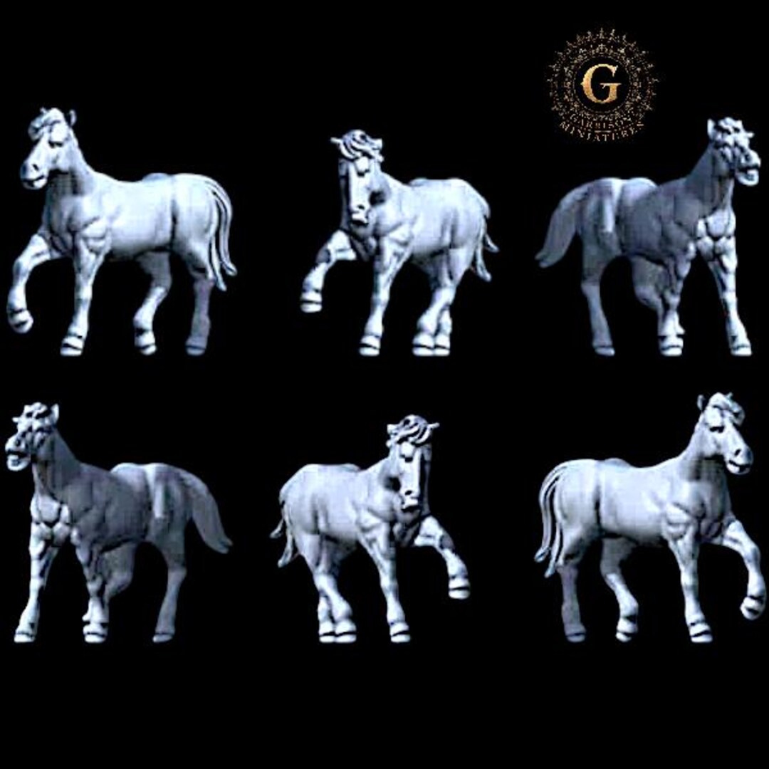 Wild Mustangs X6 - Wargames, Wild West Adventures Gunfighter's Ball Etc ...