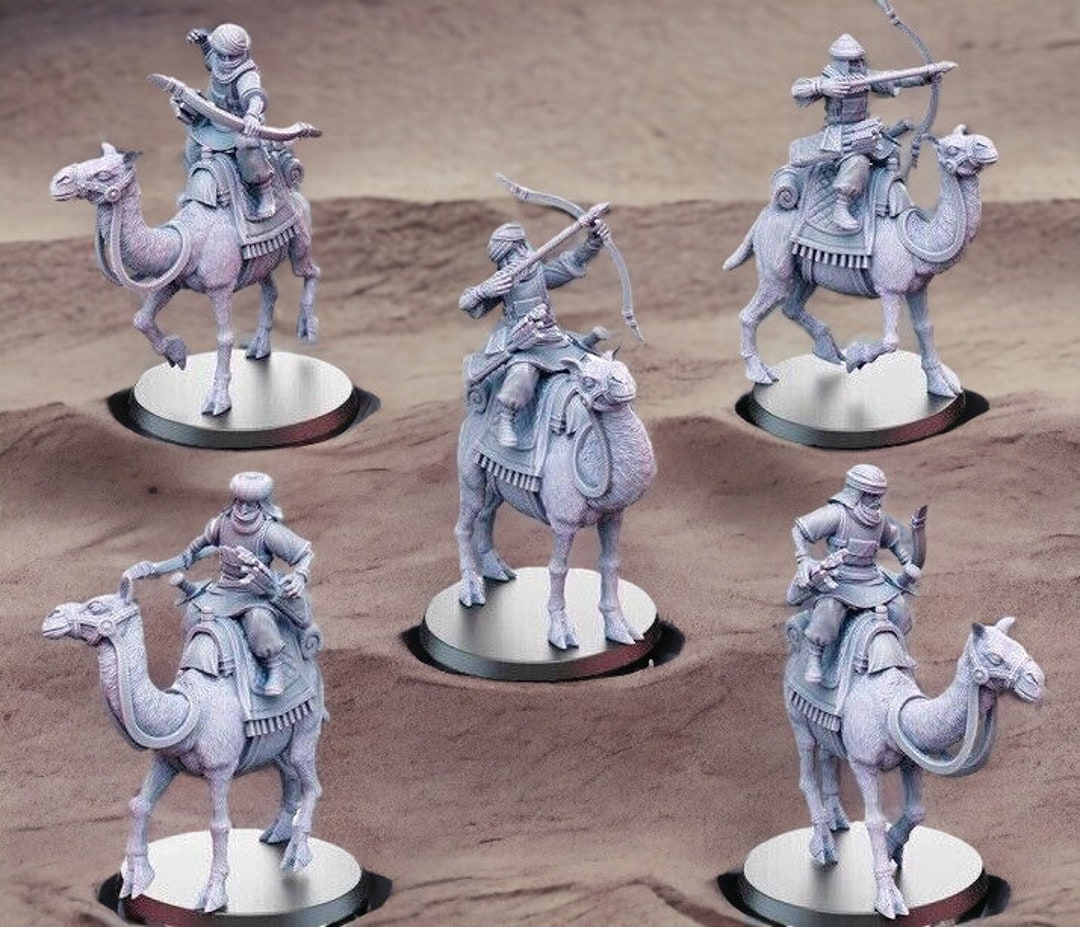 Easterling Camel Rider Archers: 28mm Wargame Miniatures - Etsy