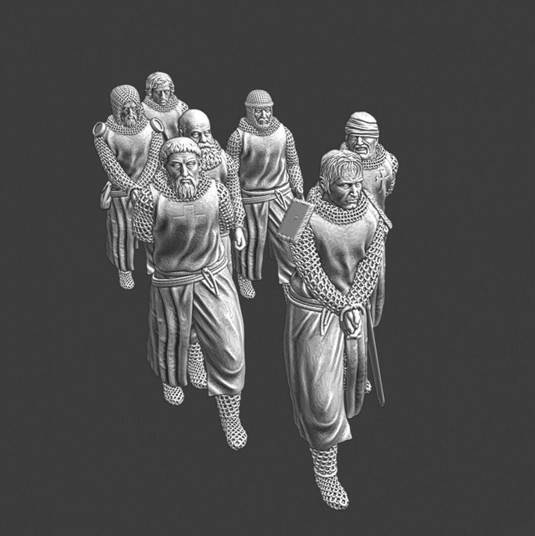 Prisoners of War: 28mm Medieval Wargame and Display Miniatures - Etsy