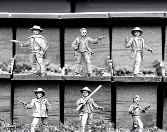 Wild West Legends Miniatures - Etsy