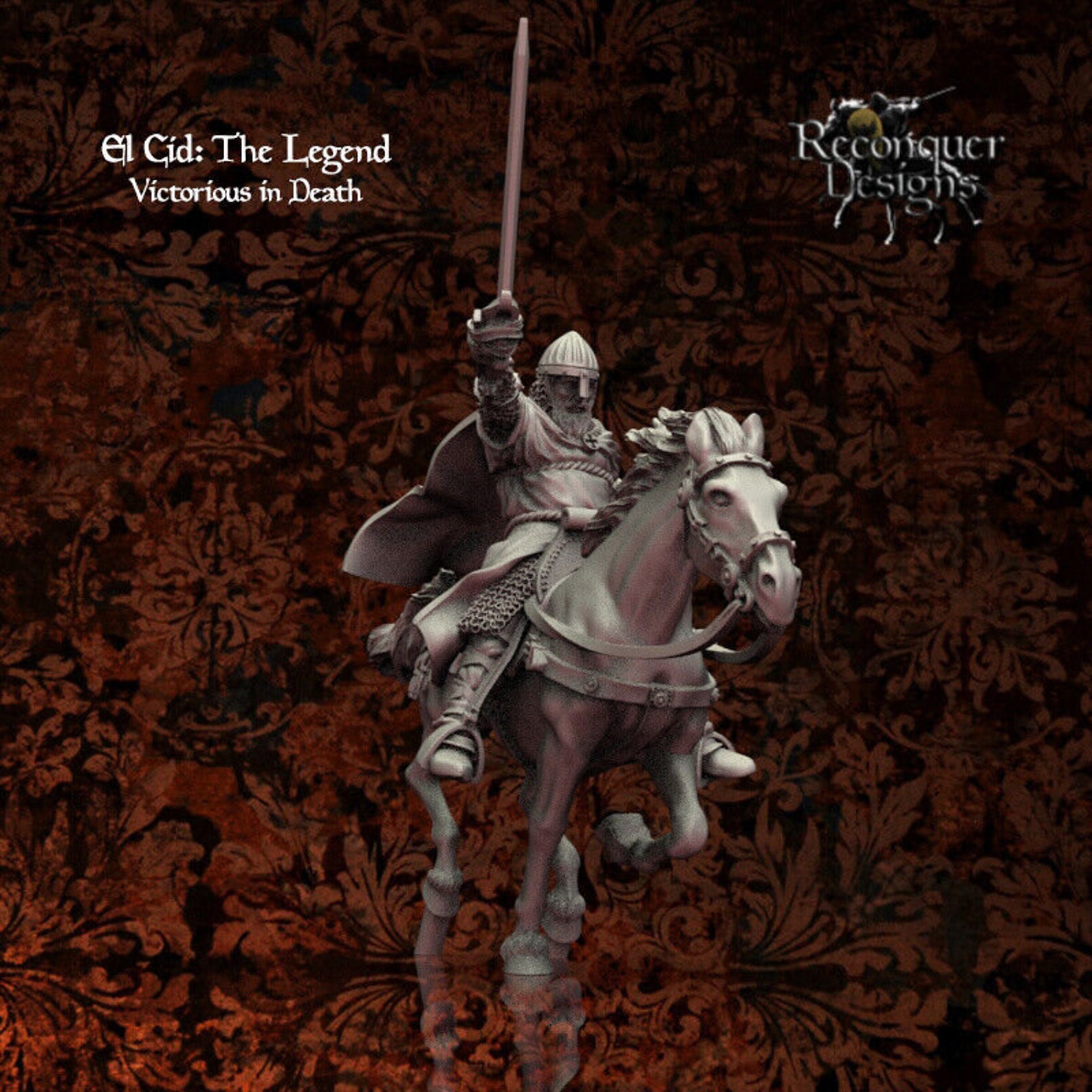 El Cid Miniature: 28mm Wargame Figure by Reconquer Designs - Etsy