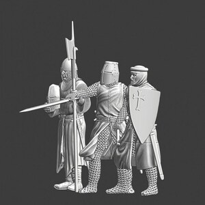 Medieval Scandinavian Crusader Knights: 28mm Wargame Miniatures - Etsy