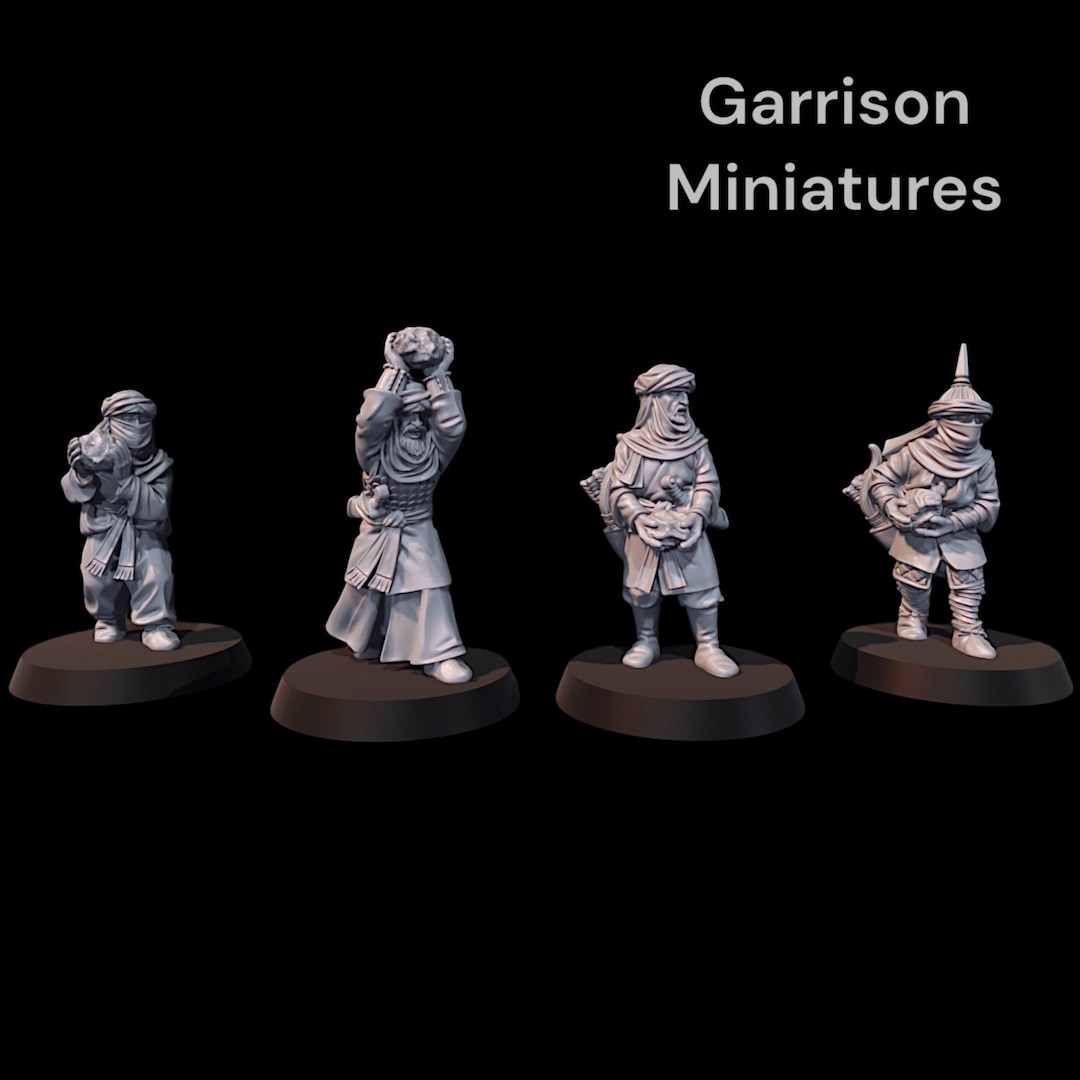 Southron Siege Troops: 28mm Miniatures for Fantasy Wargames and Rpgs - Etsy