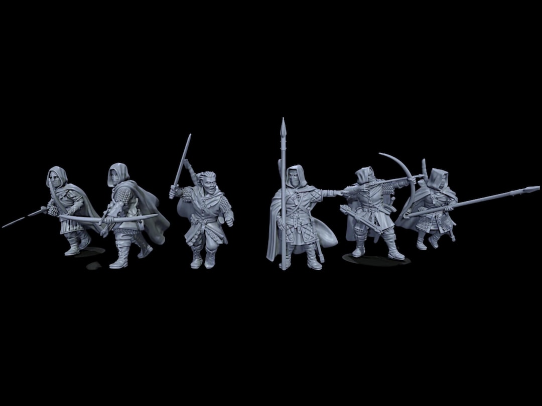 Armored Rangers: 28mm Wargame Miniatures - Etsy