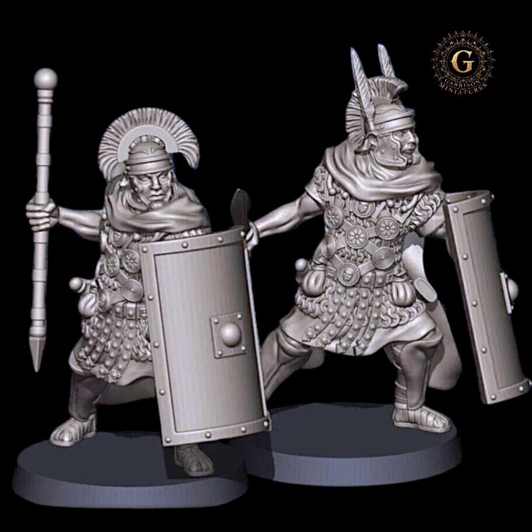 Centurio & Optio: 28mm Ancient Roman Wargame and Diorama Miniatures - Etsy