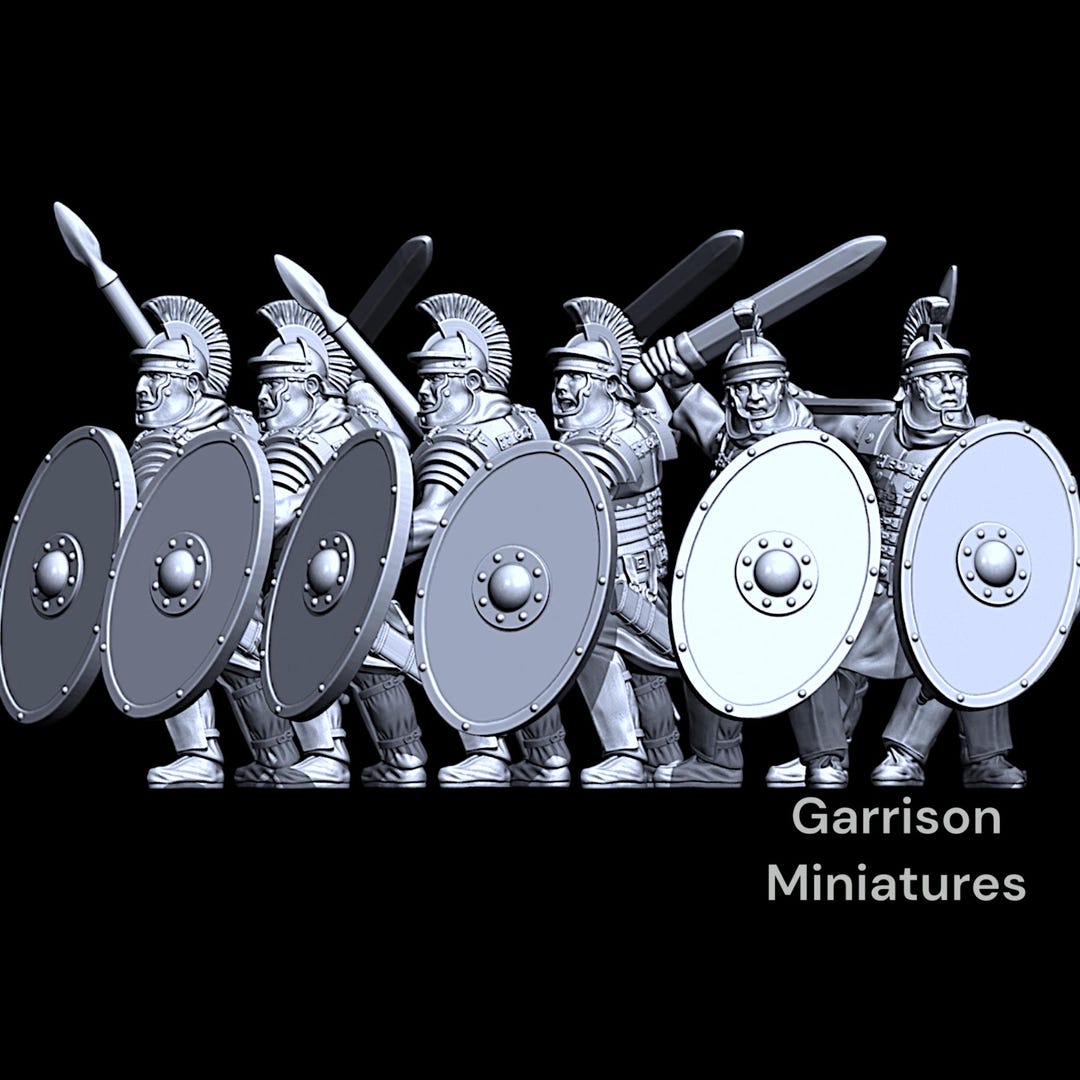 Aurelian Palatini X6: 28mm Ancient Roman Wargame and Diorama Miniatures ...
