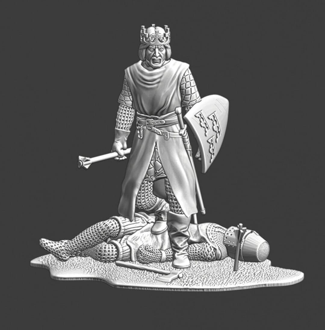 Medieval Swedish King Erik Knutsson 28mm 1/56 Northern - Etsy