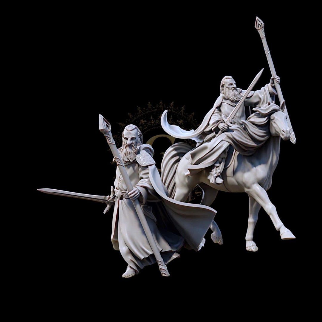 White Wizard, Foot and Mounted: 28mm Fantasy Wargame & Display ...