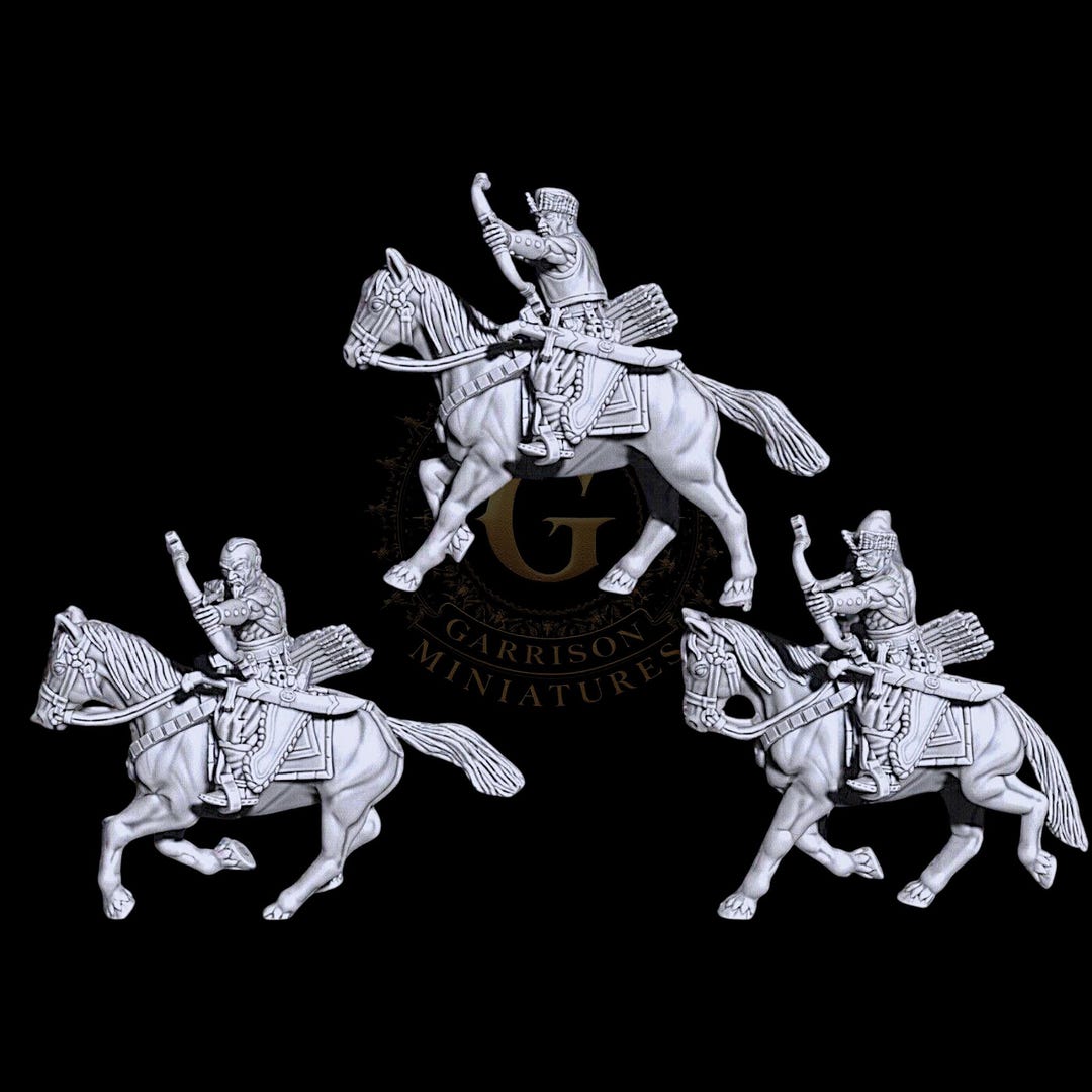 Cossack Mounted Archers 28mm Wargame Miniatures - Etsy
