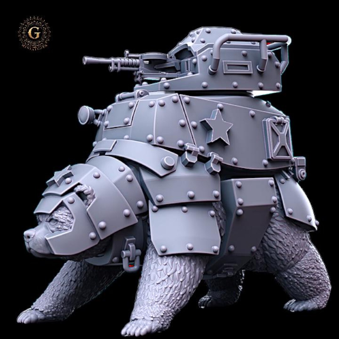 Russian Armored Assault Bear A: 28mm Konflikt '47 Weird War Etc ...