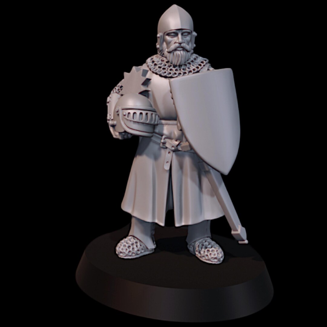 Sir James Douglas Foot & Mounted, Bannockburn 28mm 1/56 Unpainted ...