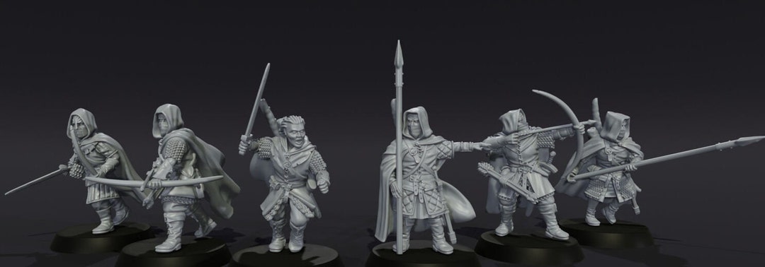 Armoured Rangers 28mm Medbury Miniatures - Etsy