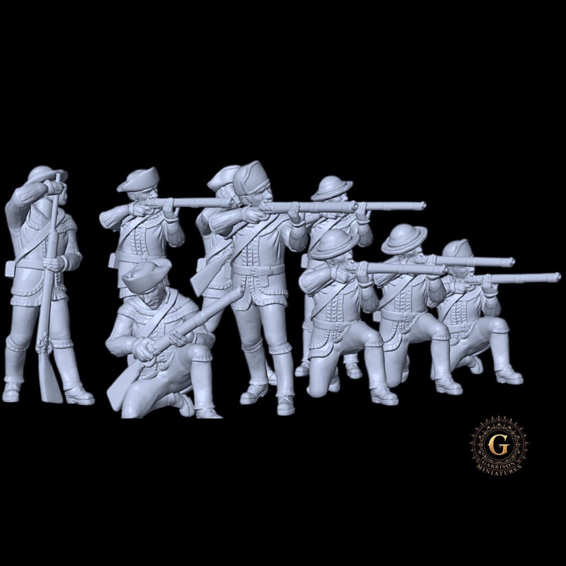 Revolutionary War Continental Infantry: 28mm AWI Wargame and Display ...