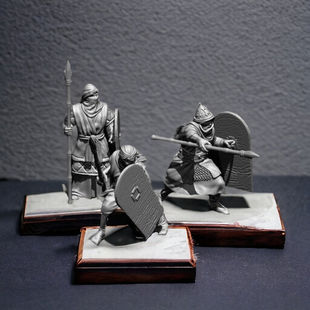 Yusuf Ibn Tashfin's Black Guard 28mm 1/56 Wargames and Collectors ...
