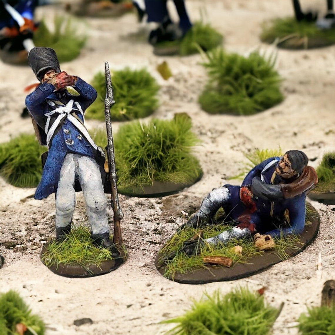 Napoleonic Prussian Landwehr Infantry Casualties 28mm Waterloo Wargames ...