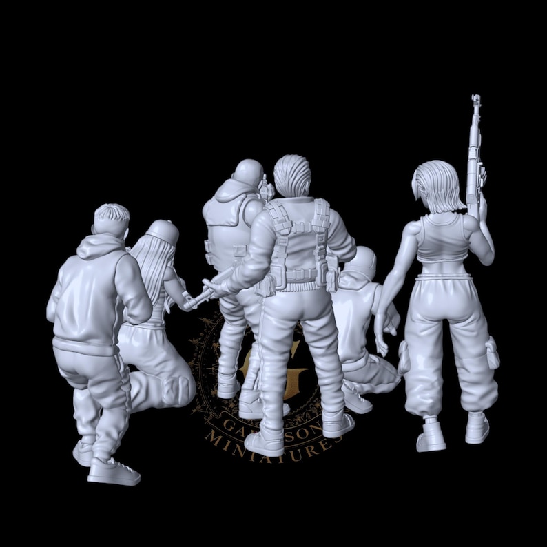 Post-apocalypse / Modern Russian Etc Mercenaries: 32mm Wargame and ...