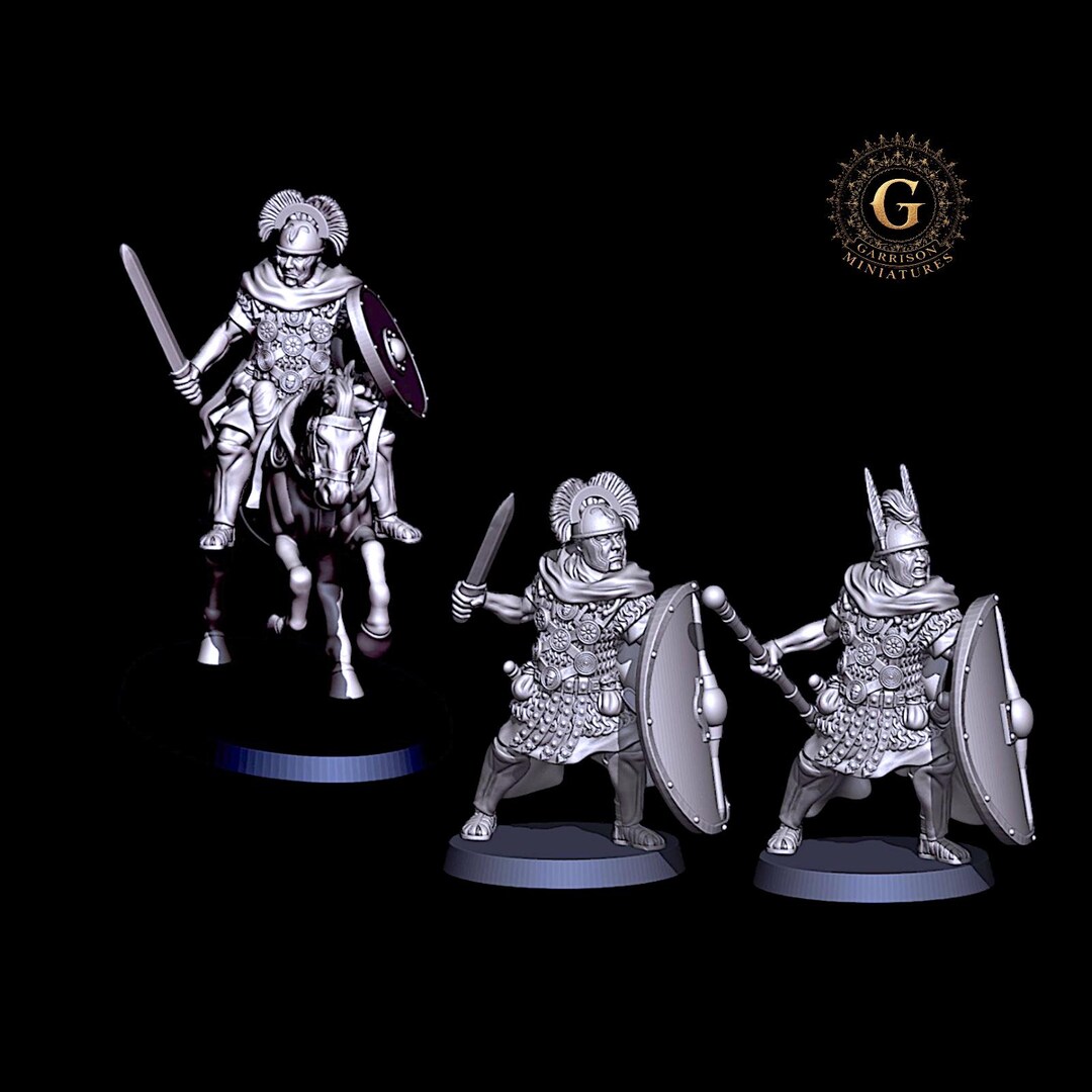 Roman Republic Officers: 28mm Wargame Miniatures - Etsy