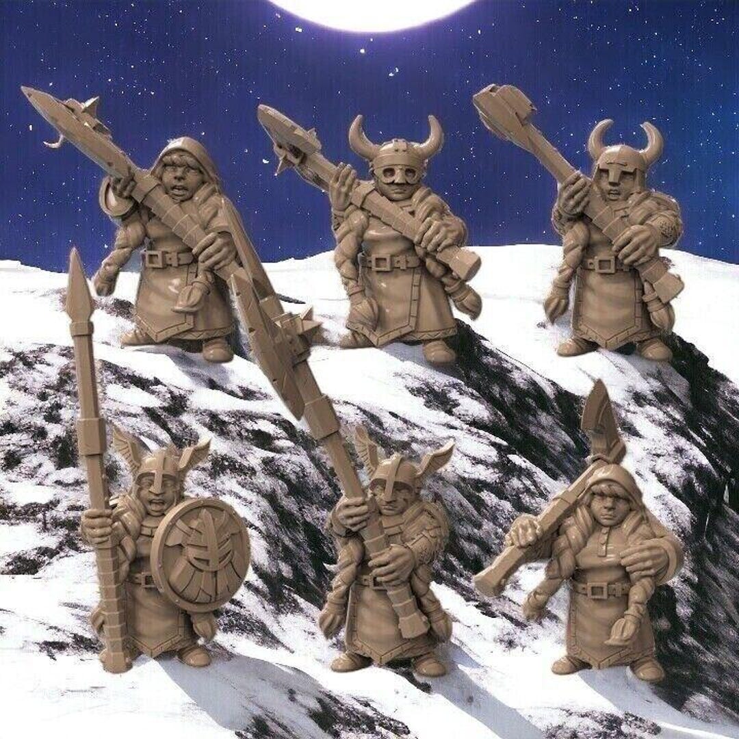 Dwarf Longbraids Ideal MESBG, Lotr, 28mm , Wargames and Collectors - Etsy