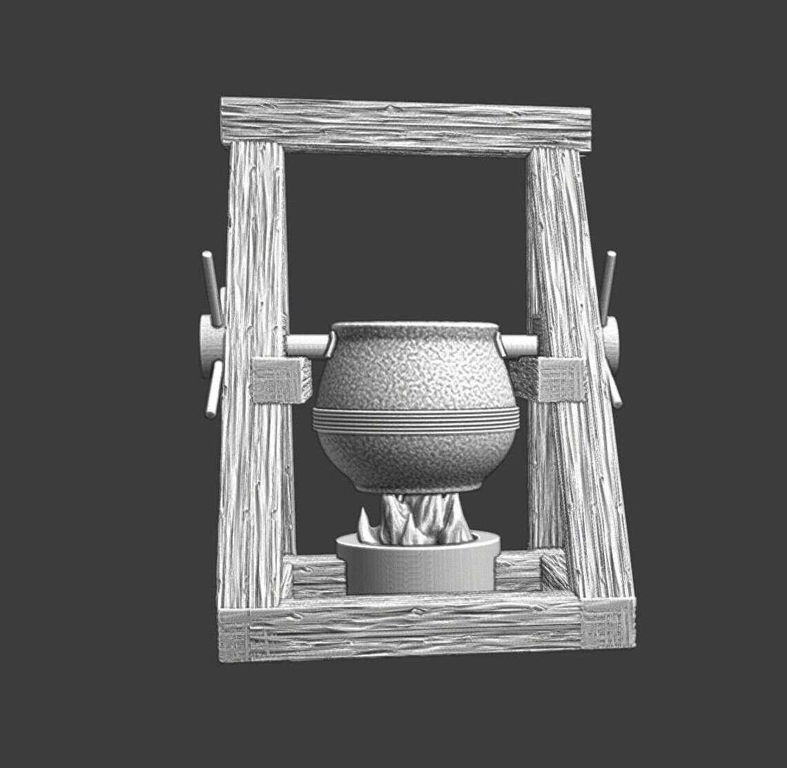 Medieval Siege Oil Boiler - 28mm Historical Wargame Miniature - Etsy