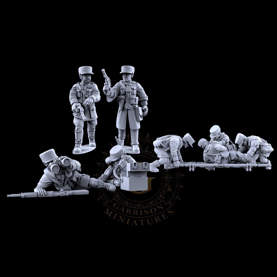 WWII French Foreign Legion HQ: 28mm Historical Wargaming and Display ...