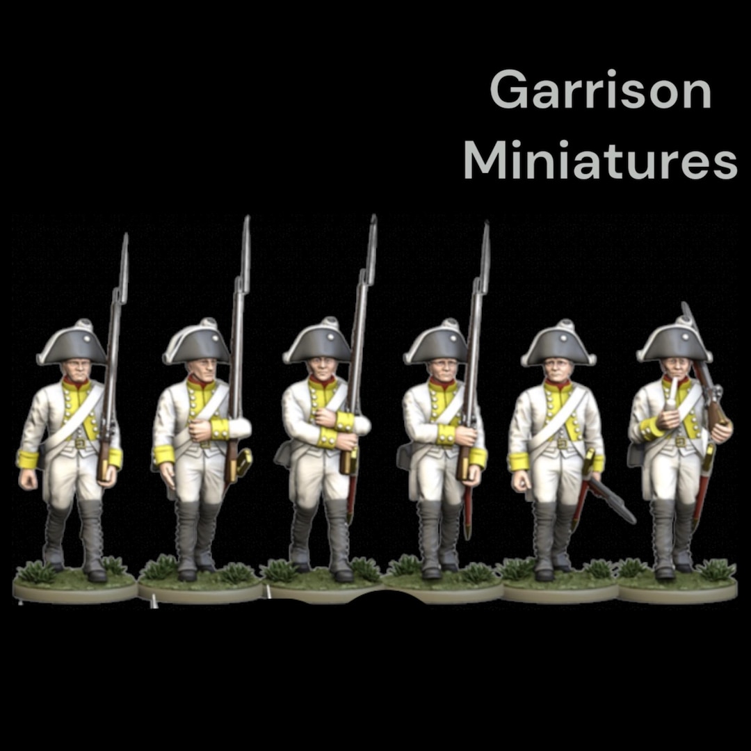 Napoleonic Saxony Musketeers Line Order X6 UNPAINTED 28mm 1/56 Wargames ...
