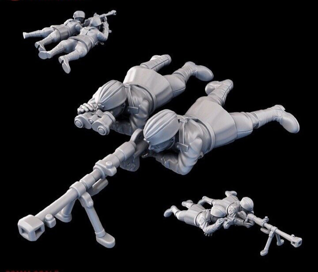 Soviet Anti-tank Unit X2: 28mm Wargames and Diorama Miniatures - Etsy